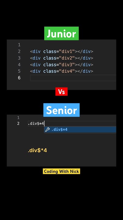 How to become a senior front-end developer. #javascript #webdeveloper #coding #codingwithnick # ...
