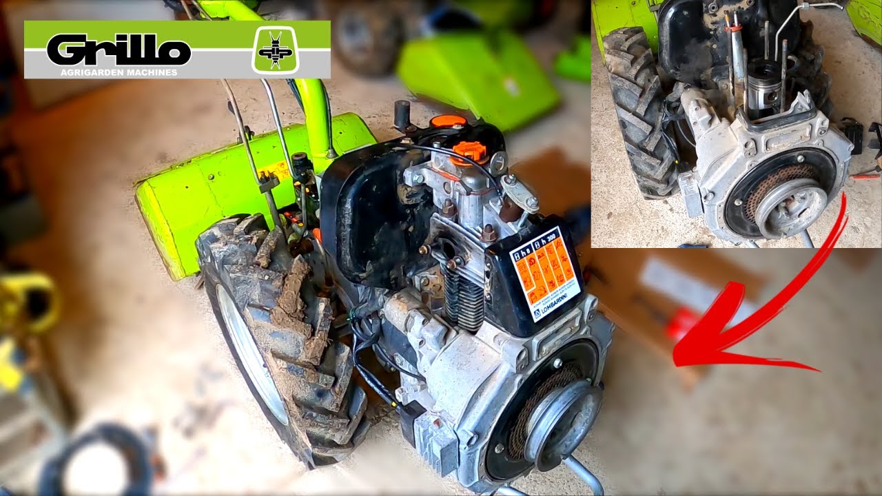 Am stricat motorul ! Segmentare Motor Lombardini 3LD510 Motocultor ...