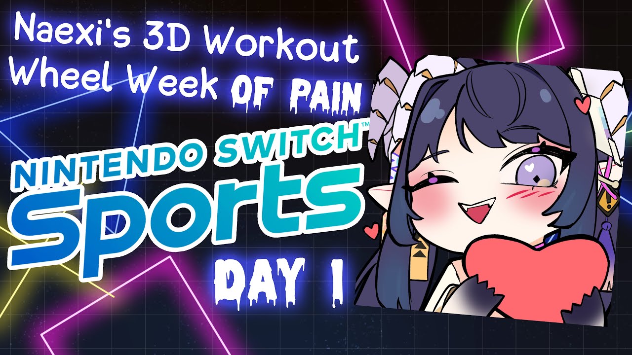 【EVENT】 Naexi's 3D Workout Wheel Week of PAIN - Day 1 【ENG VTuber ...