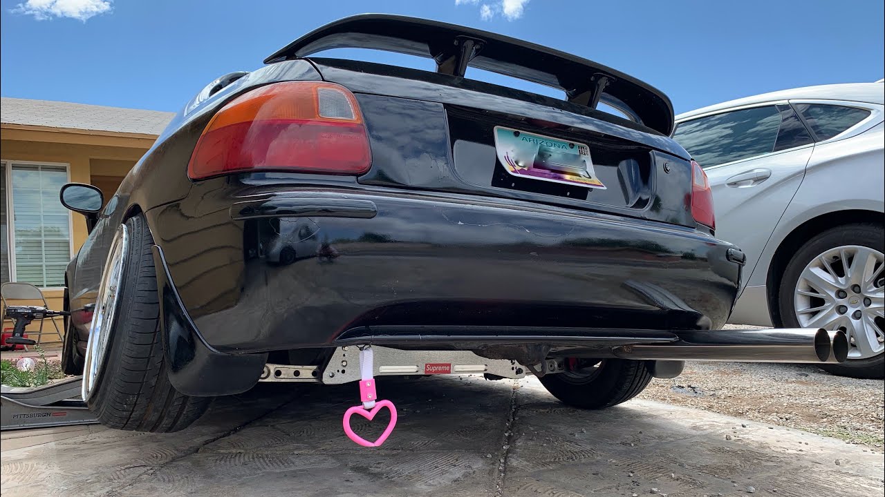 DEL SOL GETS NEW WHEELS! - YouTube