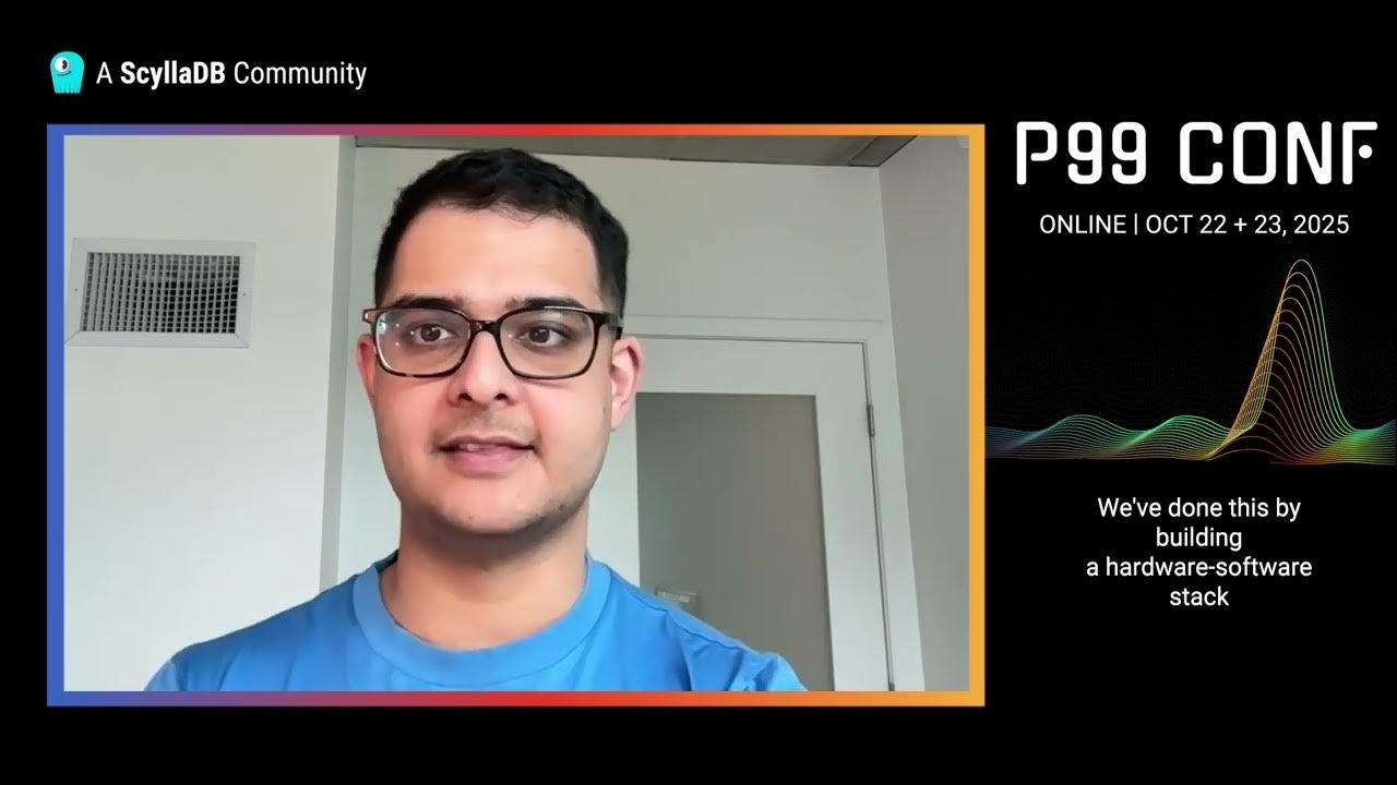 P99 CONF 2025 - Aditya Maru, Co-Founder at Blacksmith - YouTube