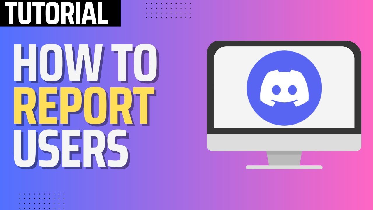 How To Report Someone on Discord (2025 Tutorial) - YouTube