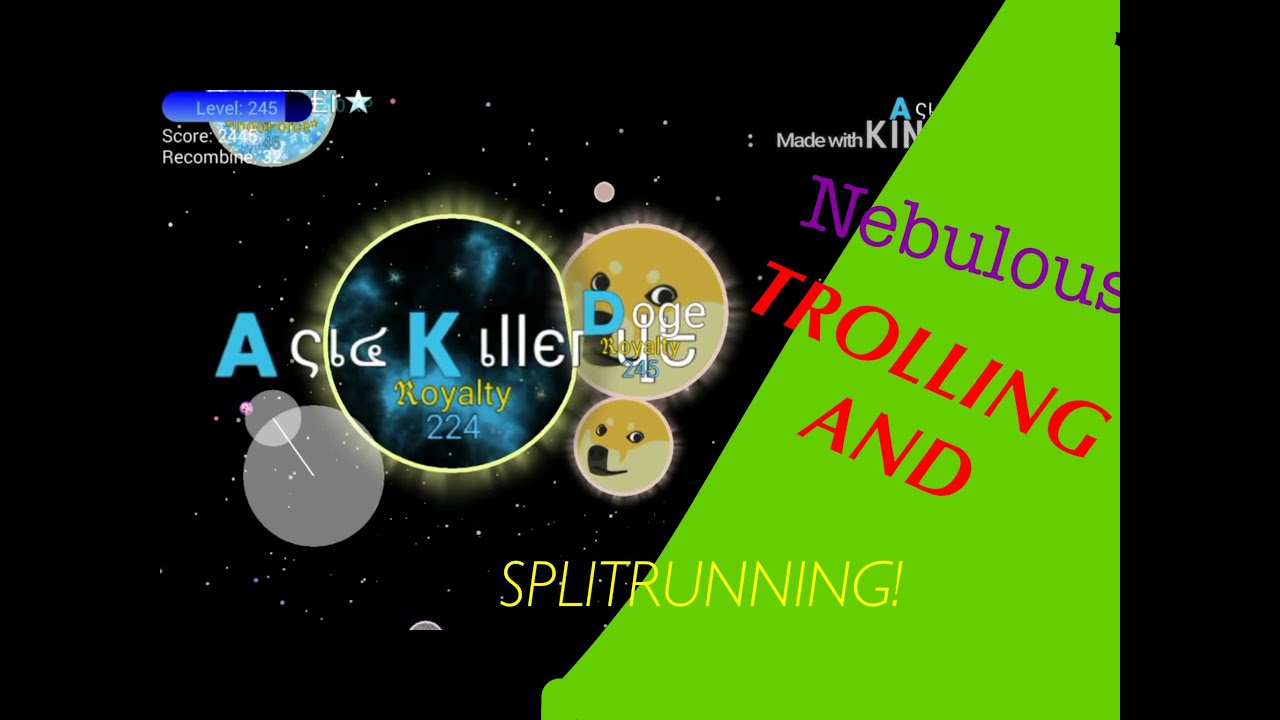 TROLLING + SPLIT RUNNING! // Nebulous - YouTube