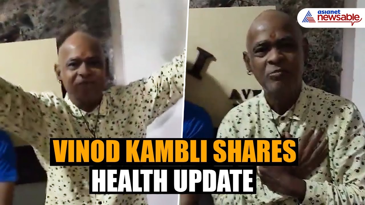 Watch | Vinod Kambli Shares Health Update After Disturbing Video Of Him ...