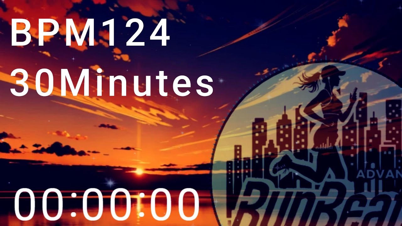 Run Your Pace: 30-Minute Beginner Beat at 124 BPM - YouTube