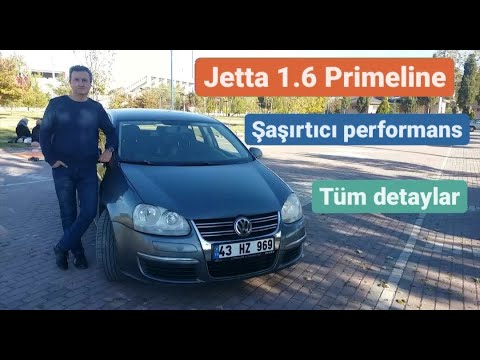VW Jetta 2008 1.6 Primeline / Detaylı anlatım ve Test Sürüşü.
