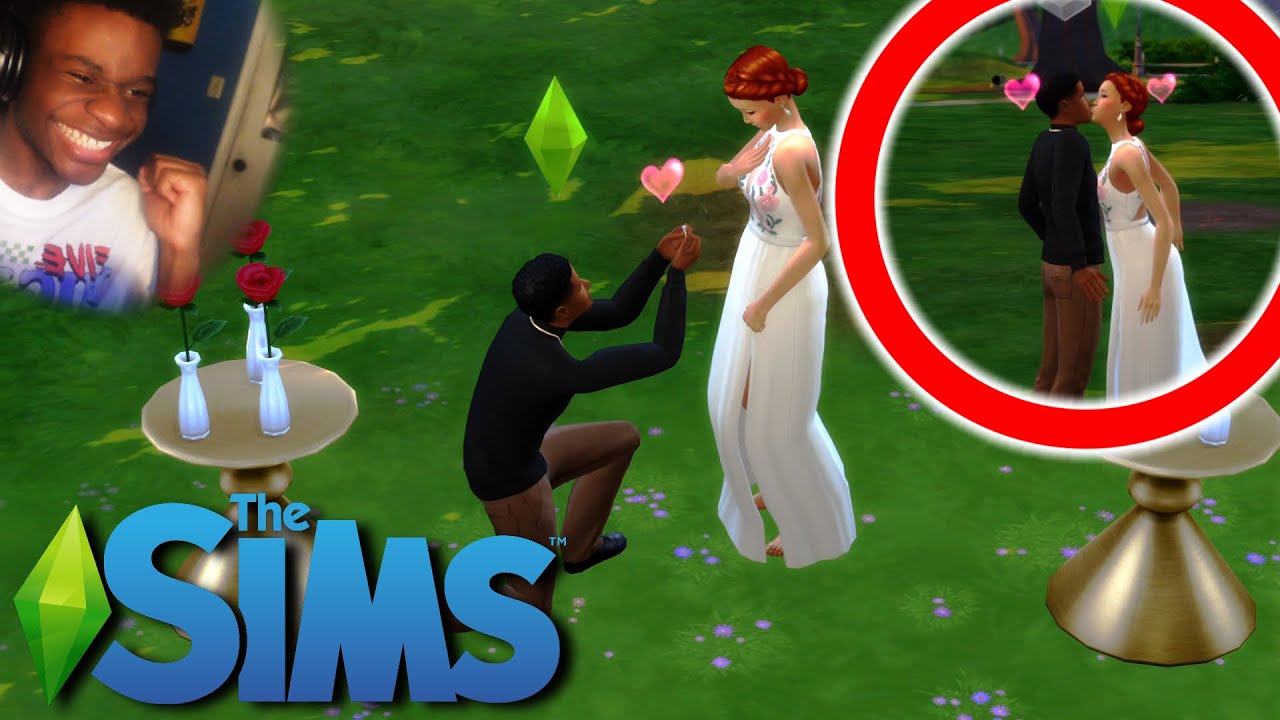 PROPOSING TO MY GIRLFRIEND IN THE SIMS 4! - YouTube