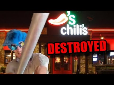 Completely Trashing and Destroying an ENTIRE Chili's Restaurant...