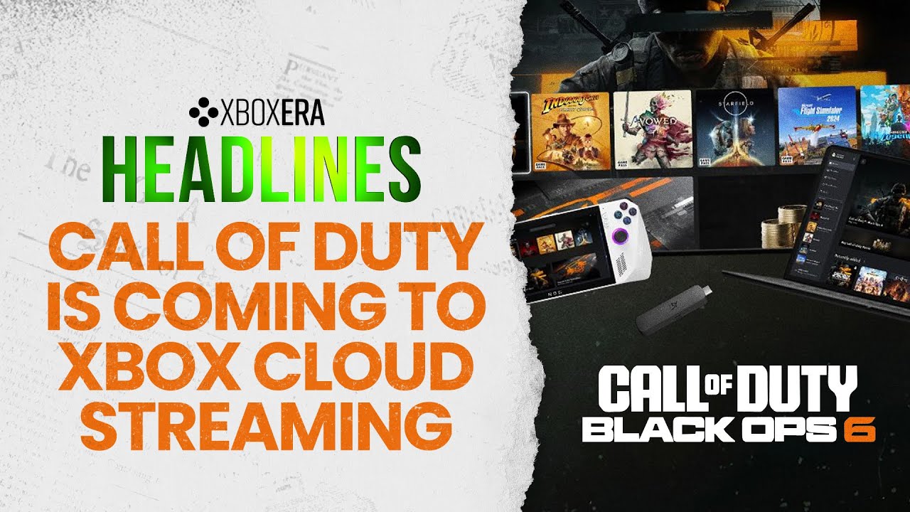 Call of Duty is coming to Xbox Cloud Streaming - October 15th, 2024 ...