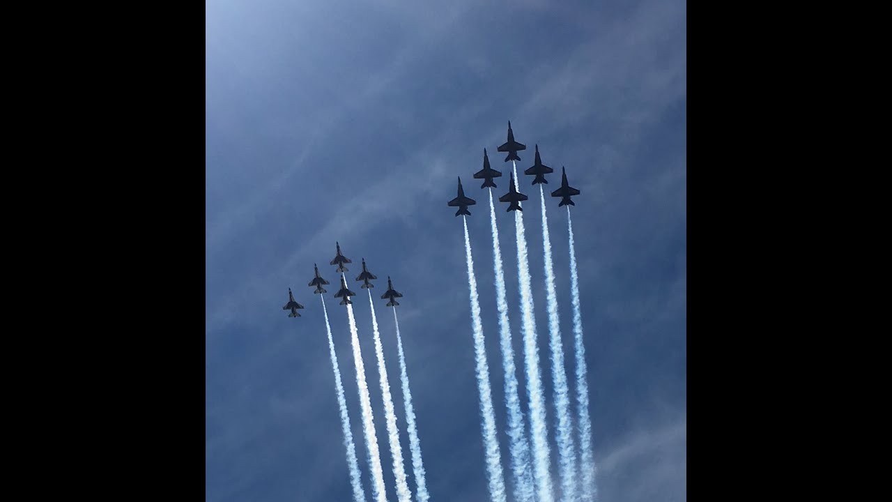 America Strong DC Flyover - YouTube