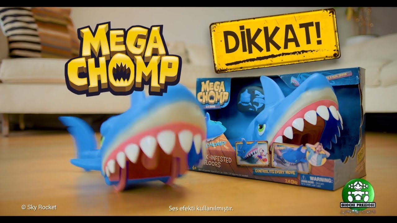 Dikkat! Köpek Balığı İstilası! | Mega Chomp | GP Oyuncak - YouTube