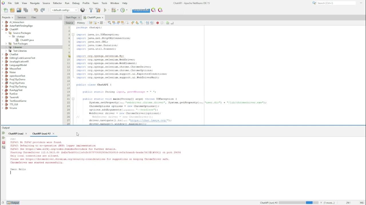 Implementing Vicuna in Java Netbeans Project - YouTube