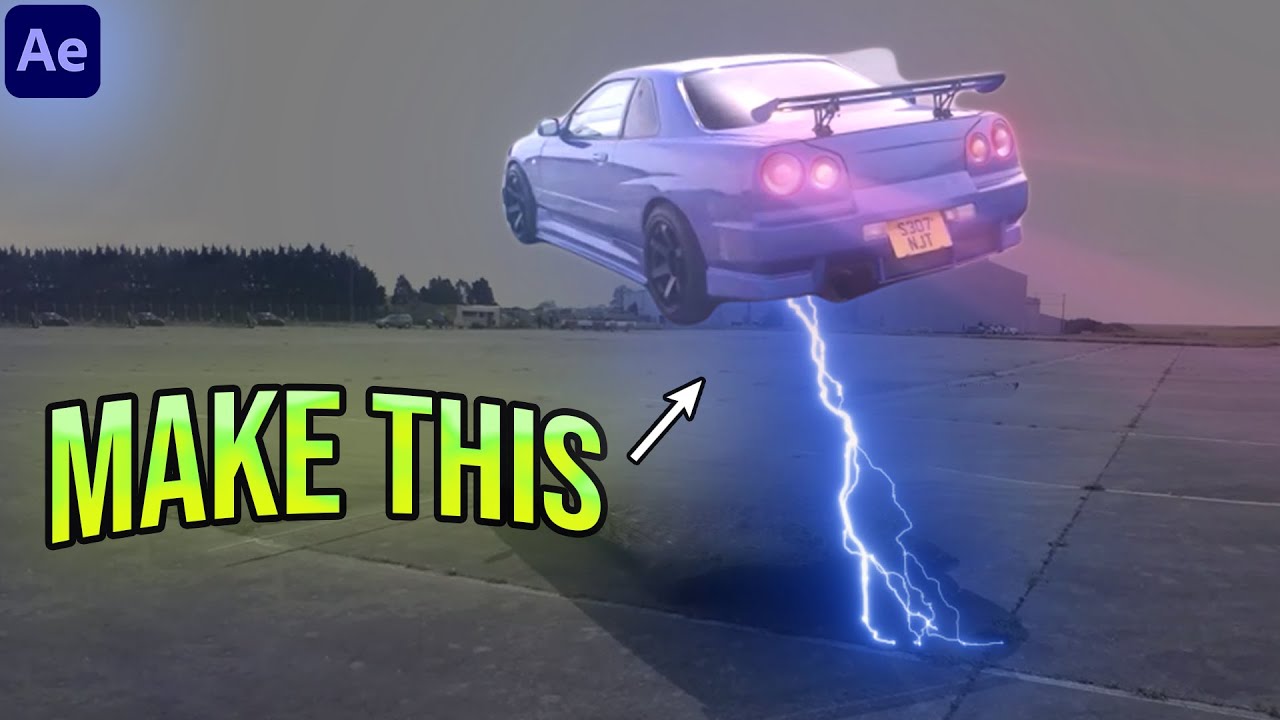 Car Floating & Advanced Lightning Effect in After Effects - YouTube