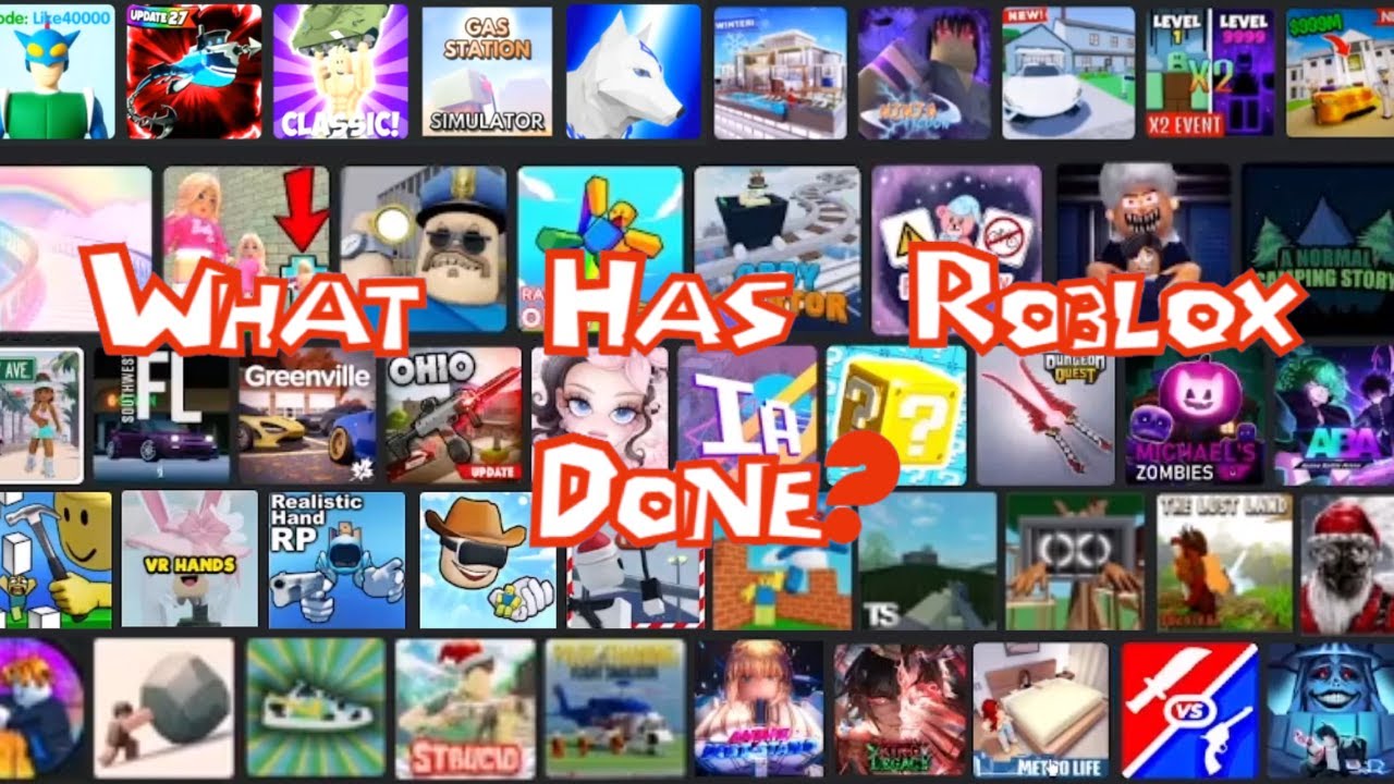 What Has Roblox Done? What's Next? - YouTube