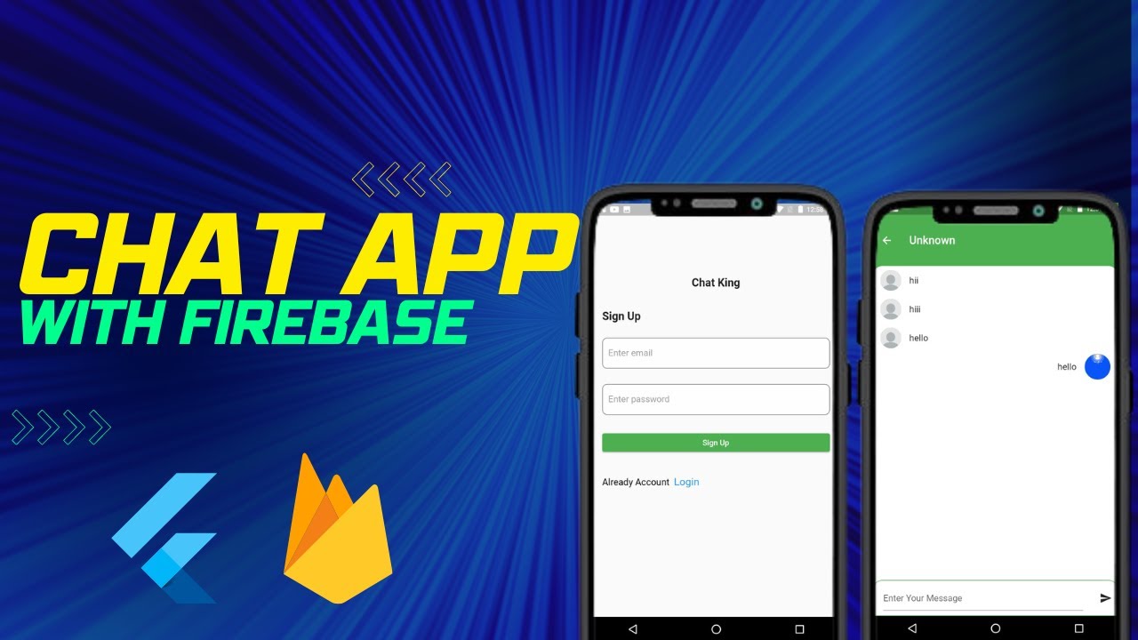 Flutter Tutorial Chat Application In Flutter For Beginner Youtube