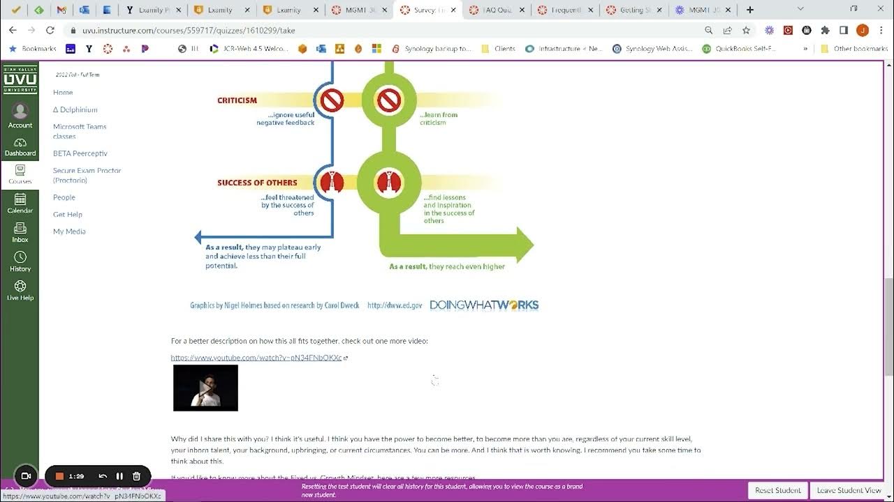 MGMT 3000 Content Walkthrough - YouTube