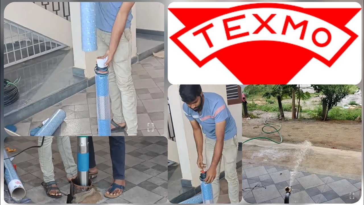 borewell pump installation 2HP 20Stage RPM 2800| Submersible pump ...