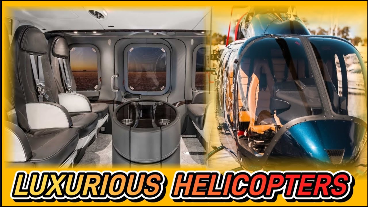 The 10 Luxurious Helicopters of the World - YouTube