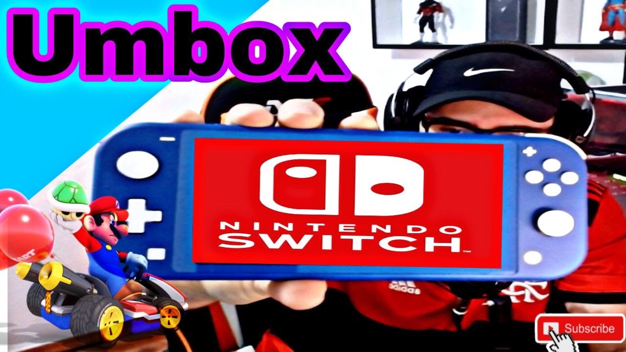 UNBOXING NINTENDO SWITCH LITE AZUL - YouTube