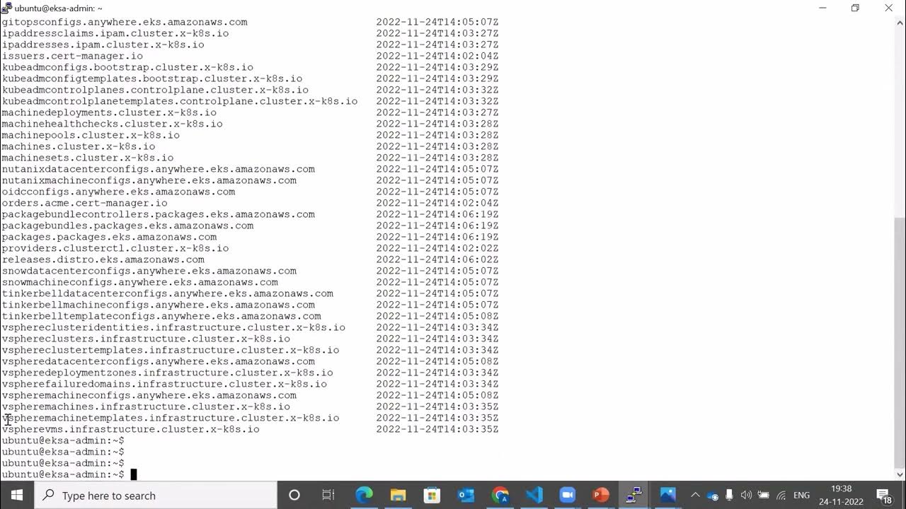 Creating EKS Anywhere clusters with Dedicated management cluster topology - YouTube