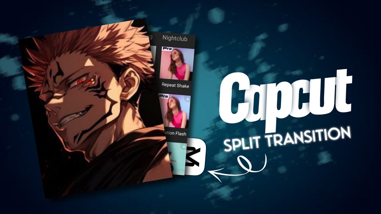 How to make Split Transition | Capcut Tutorial - YouTube