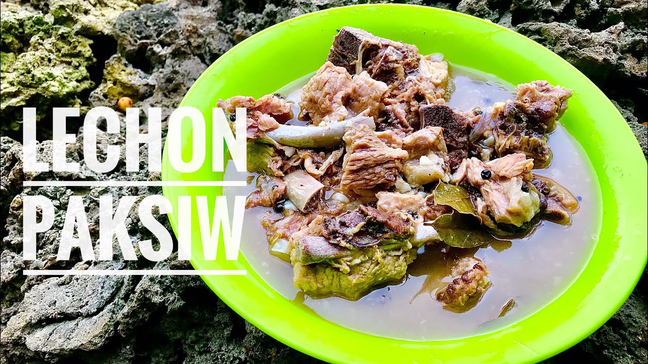 COOKING LEFTOVER LECHON (PAKSIW) | COOK | BOHOL PHILIPPINES - YouTube