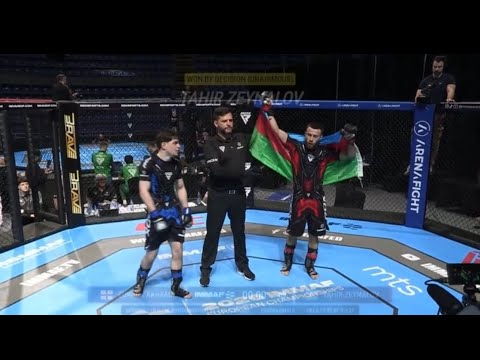 Tahir Zeynalov (🇦🇿) vs Zurab Zakaraia (🇬🇪). 2026 IMMAF European Championships. Preliminary fight
