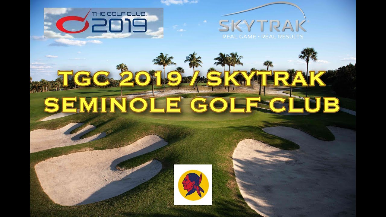 TGC 2019 SKYTRAK Golf Simulator - Seminole Golf Club - YouTube