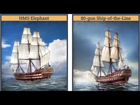 Napoleon: Total War 1vs1: HMS Elephant vs 80-gun Ship-of-the-Line - YouTube