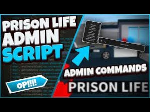 Prison Life Admin Commands Script (Direct Link PasteBin) Executer v7 also in Pined Comment - YouTube