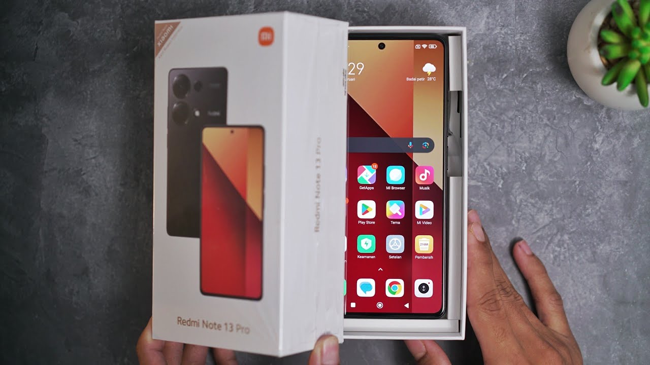 Unboxing Redmi Note 13 Pro 4G unit resmi Indonesia - YouTube