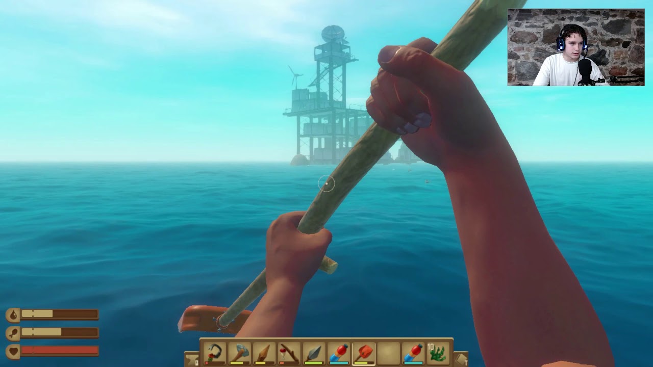 Finding An Oil Rig In Raft Ep 5 - YouTube