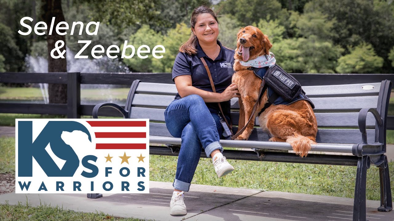 Warrior Stories: Selena & Zeebee | K9s For Warriors - YouTube