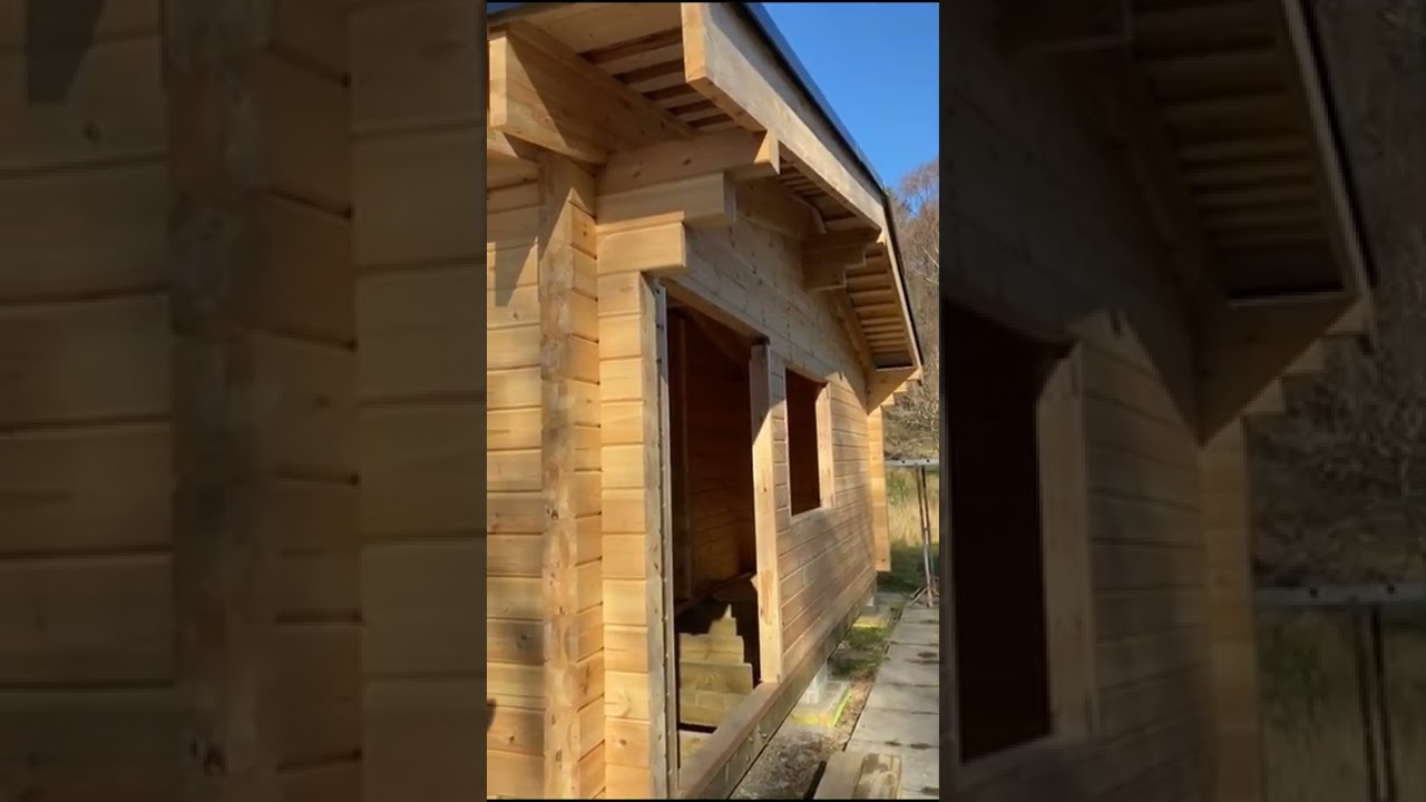 Lovely 2 Bedroom Log Cabin Osmil Timber Buildings - YouTube