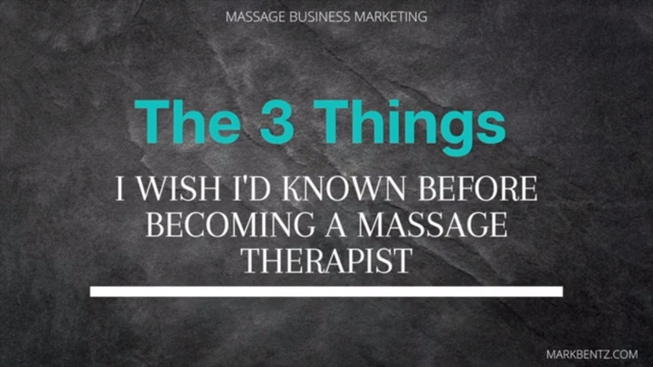 Thinking of a massage therapy career? The 3 things I wish I'd known ...