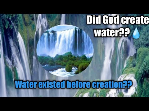 Did God create water ?💧 - YouTube