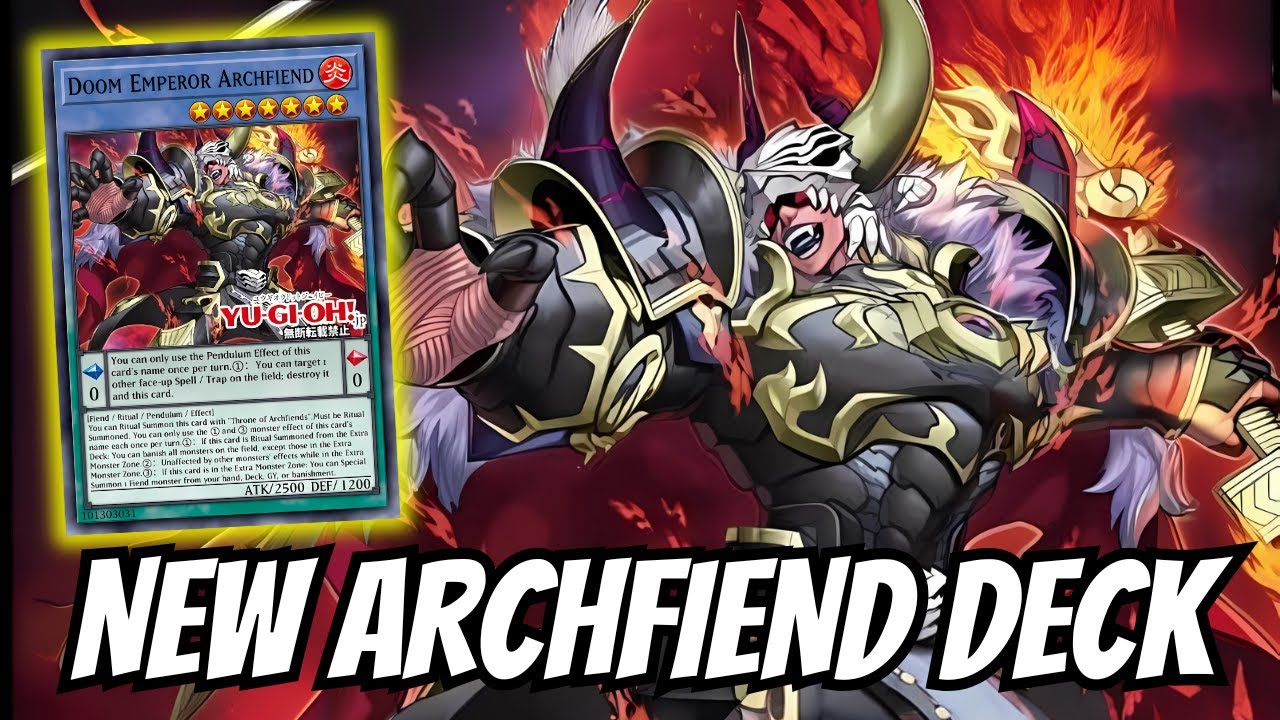 NEW Archfiend Ritual Deck! INSANE Gameplays & YUGIOH Deck Profile - YouTube