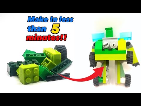 Lego transformers Hound! tutorial - YouTube