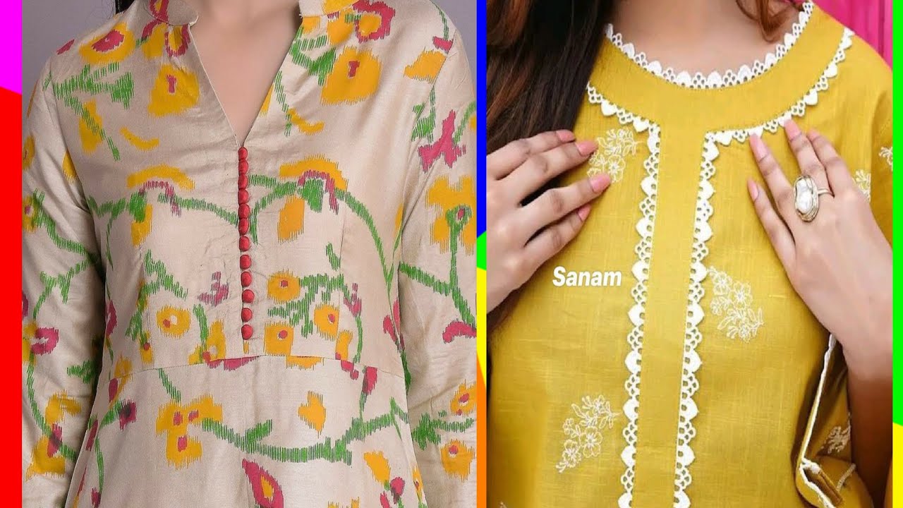 NEW Eid Neck Galy Ke Designs 2024👗🌺||Latest Beautiful Neck Design For ...