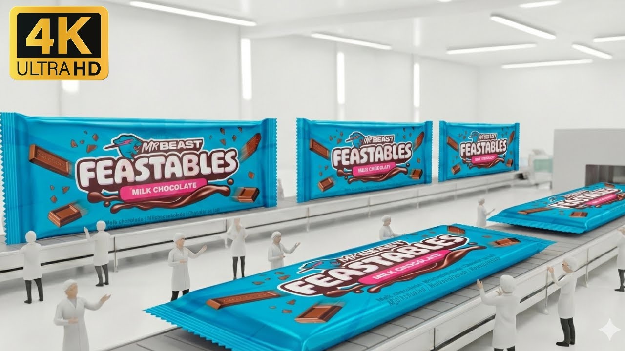Inside the FEASTABLES Chocolate Factory: From Cocoa to the Iconic ...