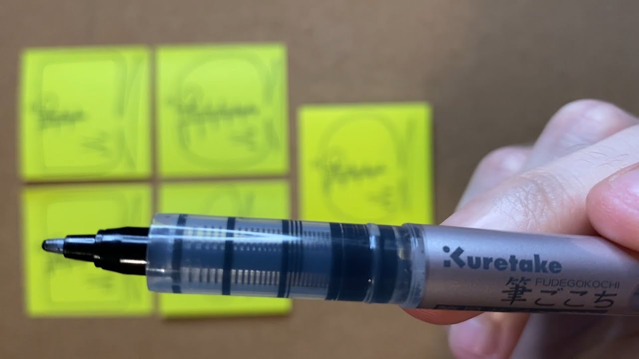 Drawing a Fish on a Sticky Note - YouTube