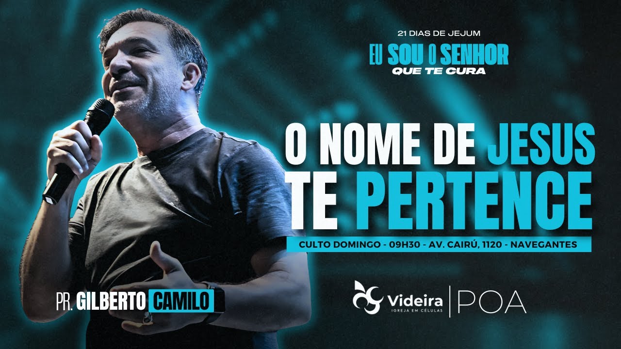 O Nome De Jesus Te Pertence | 14/04/2024 | Pr. Gilberto Camilo ...