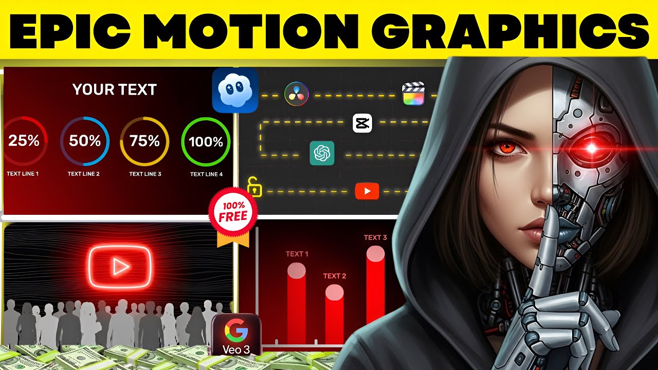 Sora2 and Veo3 Equals After Effects Killer. EPIC Motion Graphics With ...