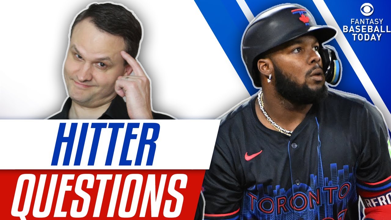 5 HITTER QUESTIONS! Plus Rough Pitcher Outings & Waiver Wire ADDS ...