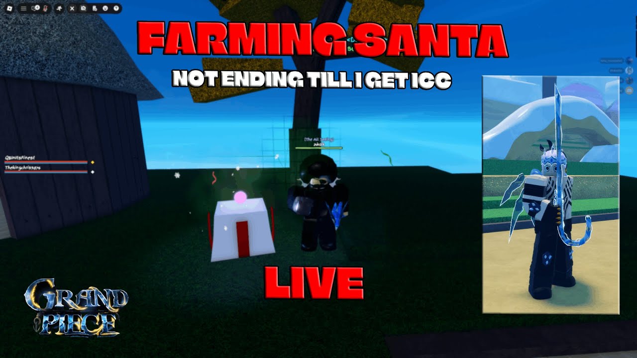 [GPO] GRINDING SANTA | NOT GETTING OFF TILL I GET CC FROM SANTA ...