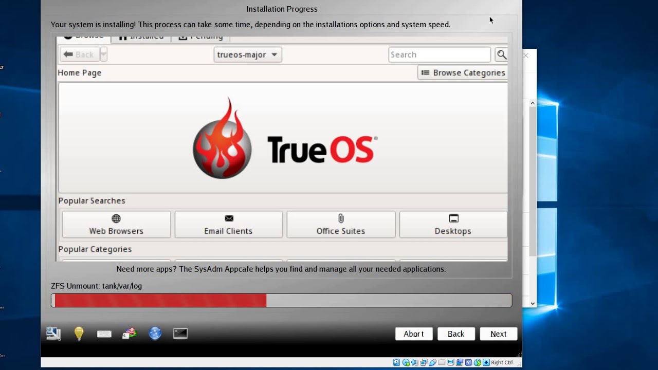 How to install TrueOS-Desktop-18.03 - YouTube