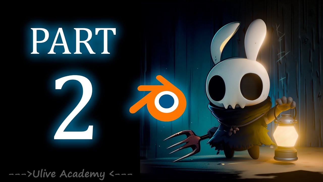 BLENDER | 2D TO 3D CONCEPT MODELING - PART 2 - YouTube