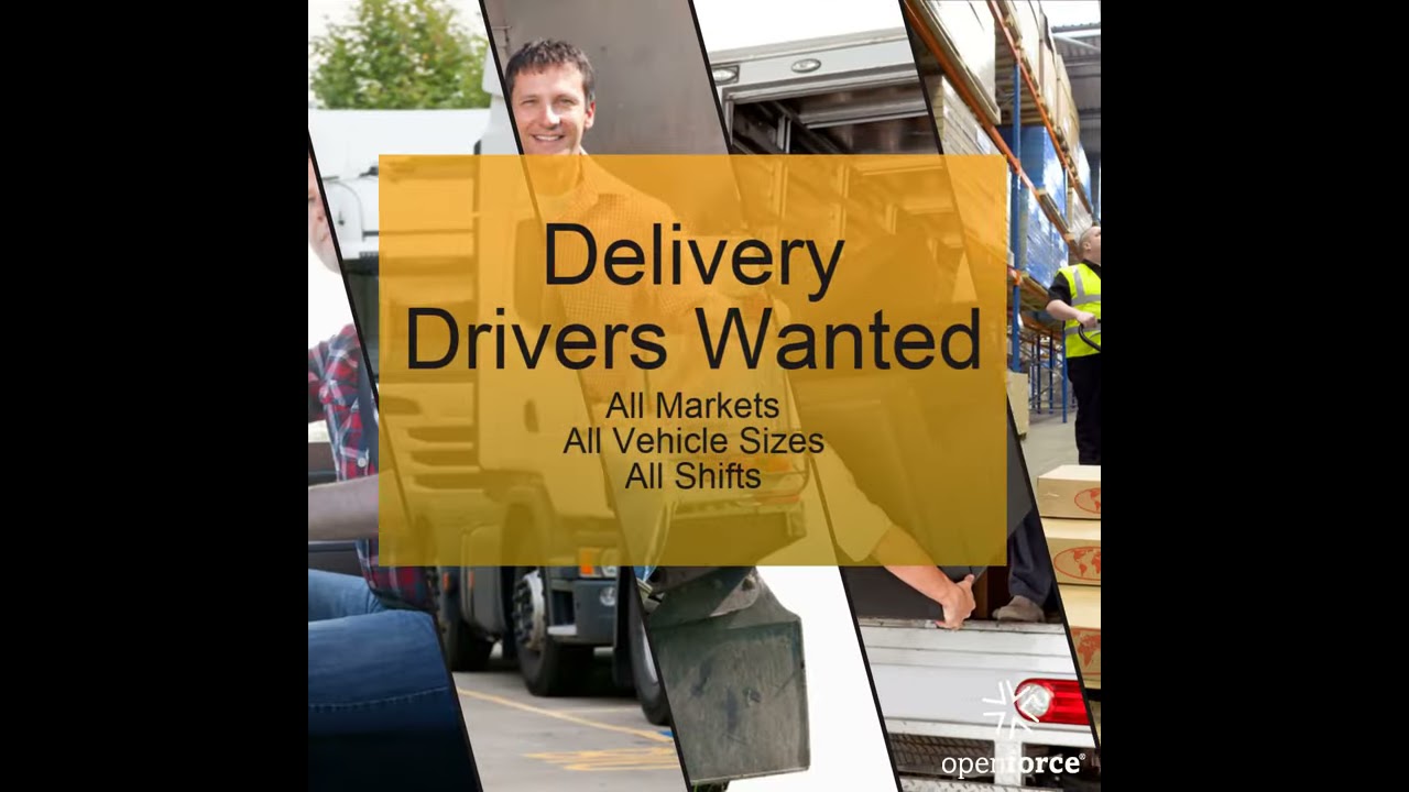 Delivery Drivers Wanted - YouTube