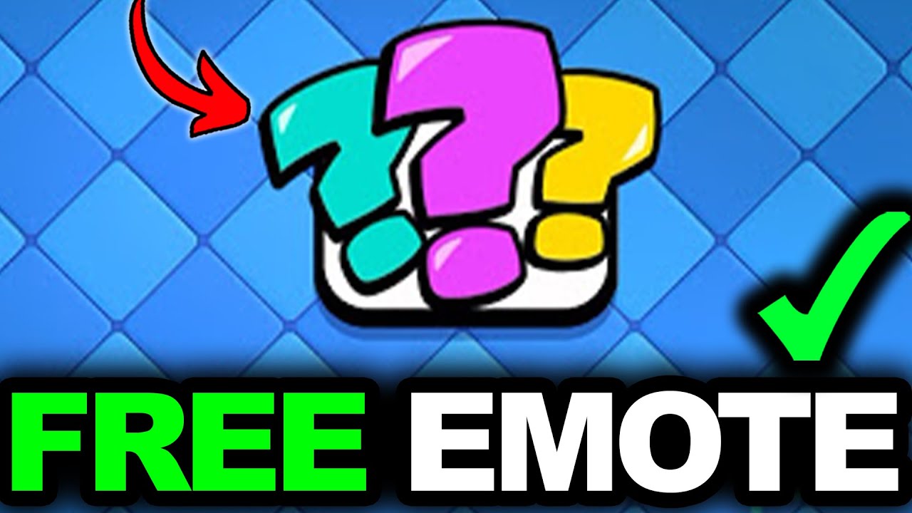 How To Get Question Mark Emote In Clash Royale 2025 (ALL WAYS) | Tripe ...