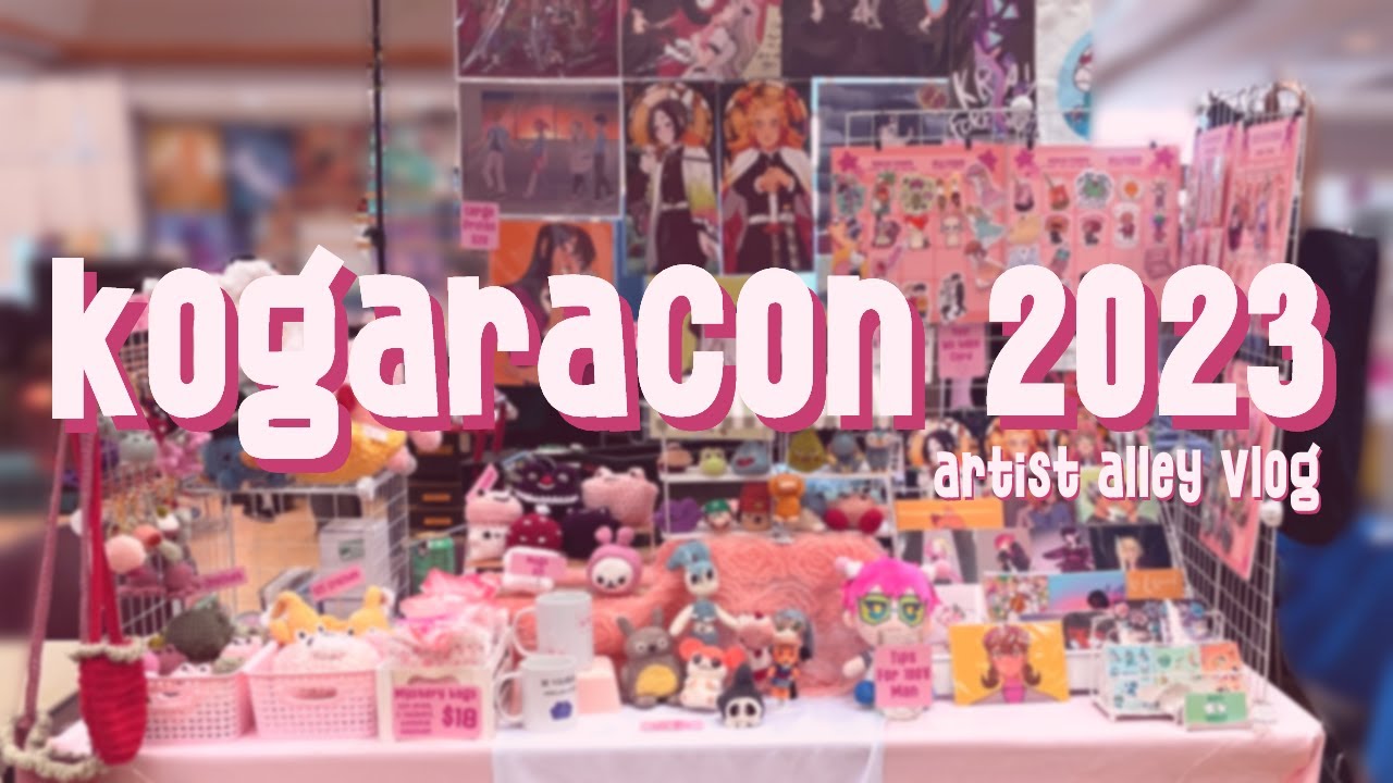 KOGARACON 2023 - ARTIST ALLEY VLOG - YouTube